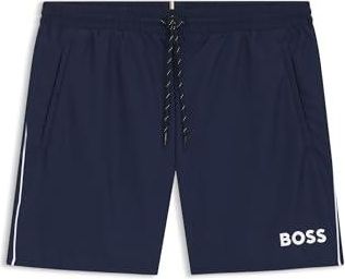 HUGO BOSS BOSS Hommes Starfish Short de Bain &agrave; s&eacute;chage Rapide et Logo imprim&eacute;