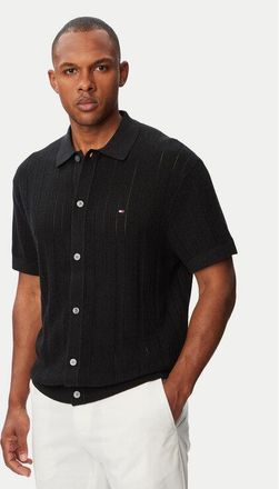 Tommy Hilfiger Hemd MW0MW43249 Schwarz Regular Fit