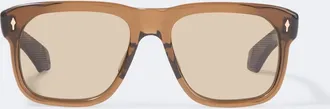 Jacques Marie Mage Eckige Sonnenbrille Yves