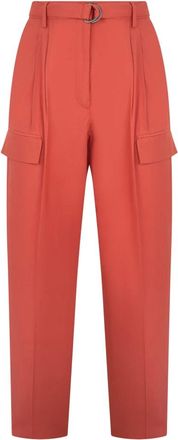 Fabiana Filippi Femme, Pantalons, Rouge, Taille: 36 FR Pantalons