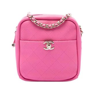 Chanel Pre-owned Mini Quilted Crossbody Bag - - Pre-owned - Damen - Rosa - ONE SIZE