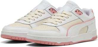 Puma Unisex RBD Game Low Sneaker, Alpine Snow White-PINK Fruit, 37.5 EU
