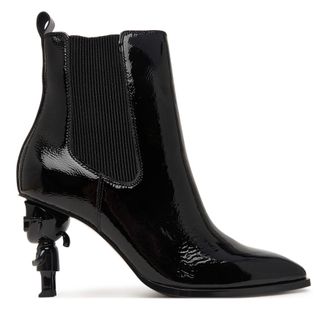 Karl Lagerfeld Stiefeletten KARL LAGERFELD Nft Heel KL39146 Schwarz