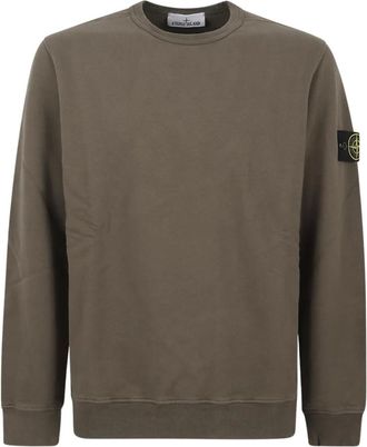 Stone Island Homme, Sweatshirts et sweats &agrave; capuche, Vert, Taille: 2XL Crewneck SweaT-shirt