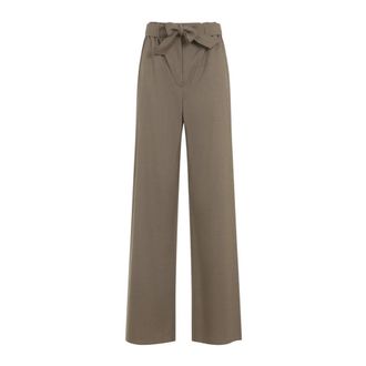Max Mara Damen Hose Bekleidung Beige Ss26 - - Trousers - Damen - Beige - S