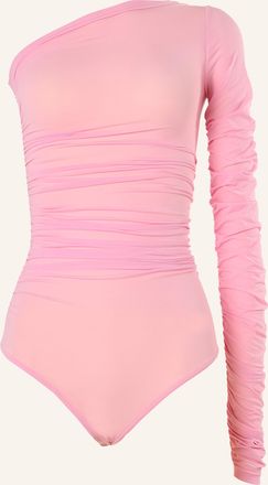 Wolford Wolford Body Sheer Drape String Body pink