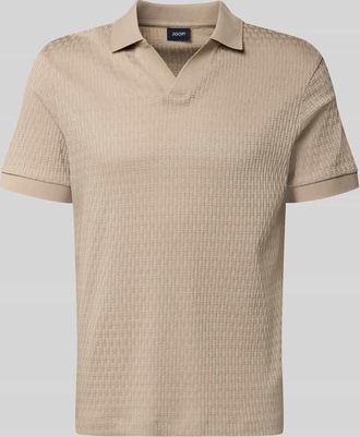 Joop Regular Fit Poloshirt mit V-Ausschnitt Modell Rauljose