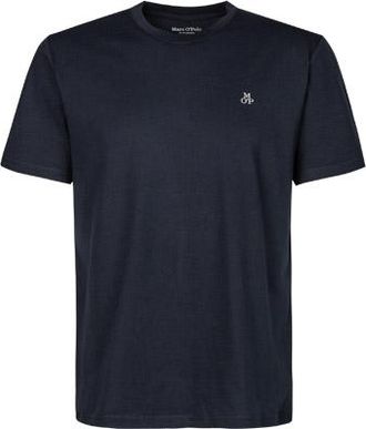 Marc O'Polo Herren T-Shirt blau Baumwolle