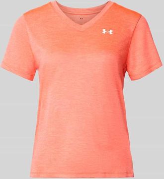 Under Armour T-Shirt mit V-Ausschnitt und Logo