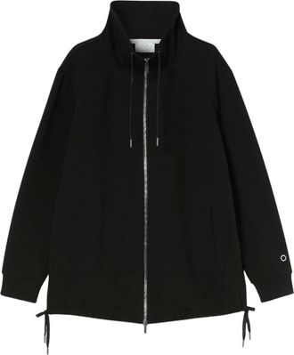 Marina Rinaldi Femme, Sweatshirts et sweats &agrave; capuche, Noir, Taille: 40 FR Veste Panaria