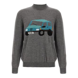Magliano Pandino Strickpullover - - Knitwear - Herren - Grau - L