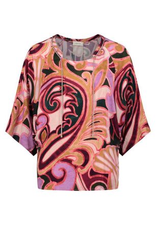 Cartoon Schlupfbluse Damen mit Muster
