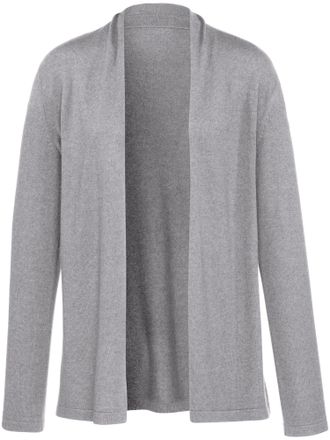 Peter Hahn Strickjacke Modell Caro aus Seide und Kaschmir Peter Hahn grau