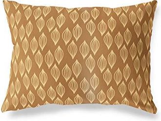 Bonamaison Le Jardin du Lin Kissenbezug Zierkissenbezug Brauntöne Kissenbezug, Für Bett, Auto, Sofa, Haus, Wohnzimmer, Schlafzimmer, Dekoration, 45x60 Cm - Entwo