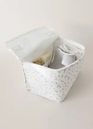 Mango Trousse de toilette enfant imprim&eacute;e &eacute;cru - Home - Taille unique - MANGO HOME