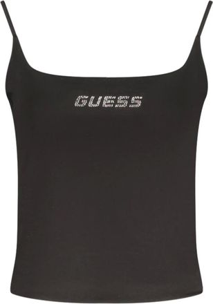 Guess Femme, Tops, Noir, Taille: 42 FR D&eacute;bardeur
