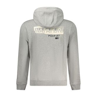 Napapijri Cotton-blend Hoodie - Gray