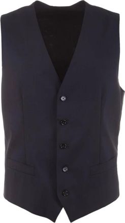 Dolce & Gabbana Homme, Costumes, Bleu, Taille: 3XL Gilet de costume