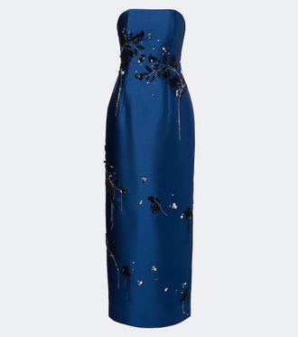 SIMKHAI Verzierte Bustier-Robe Zirelle