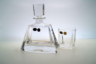 Table Passion Bohemia Whisky-Set 6 Whiskygl&auml;ser + Karaffe aus Bleikristall