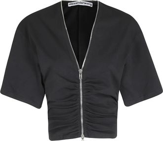Alexander Wang Femme, Tops, Noir, Taille: 38 FR T-Chemises