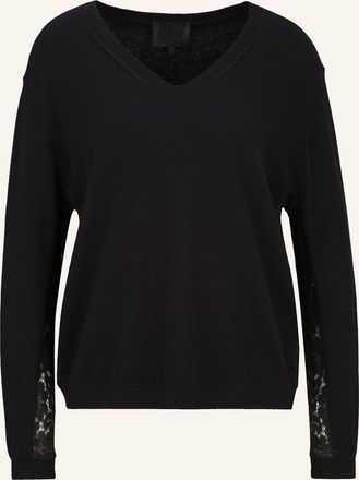 19V69 19V69 Italia Strickpullover Fiona Lace schwarz