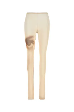 Jean Paul Gaultier Flare Trouser - Beige