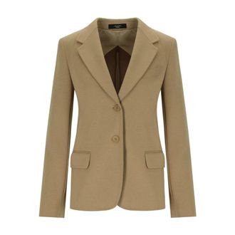 Max Mara Ginnasta Single-Breasted Blazer - - Jackets - Damen - Beige - M
