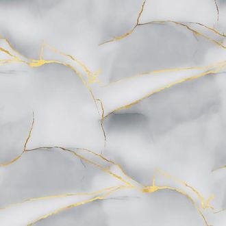 Douceur d'Intérieur Wachstuchs-Rolle (RLX 1,40 m x 20 m) Marmor, PVC, Textilia mit Pailletten