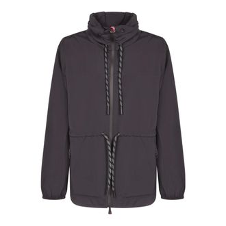 Moncler Femme, Vestes, Noir, Taille: 38 FR Tissu technique. &Agrave; capuche