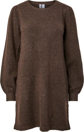Pieces Pcsally Ls O-Neck Knit Dress Noos Bc