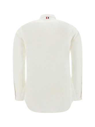 Thom Browne Mens Cotton Shirt White