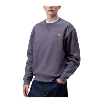 Carhartt Work in Progress Homme, Sweatshirts et sweats &agrave; capuche, Violet, Taille: S SweaT-shirts