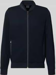 Bugatti Sweatjacke mit Rei&szlig;verschluss