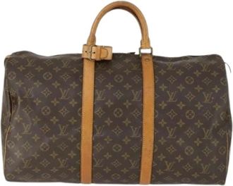 Louis Vuitton unisex, Pre-owned, Brun, Taille: ONE Size Sac Week-end Pre-owned en Toile
