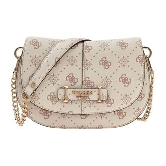 Guess Femme, Sacs, Blanc, Taille: ONE Size Carrie Shoulder Bag