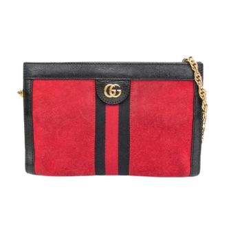 Gucci Pre-owned Ophidia Schultertasche - - Pre-owned - Damen - Rot - ONE SIZE