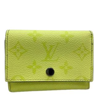 Louis Vuitton Portefeuille Taigarama Pre-owned (tri-fold) - Femme - Pre-owned - Vert - Taille: ONE Size