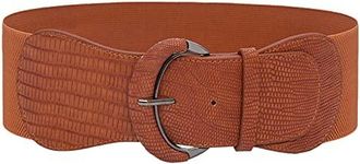 Generic Ceinture Femme Grande Taille - Ceinture &Eacute;l&eacute;gante pour Femme Accessoire Mode Polyvalent pour Robe et Manteau Tendance