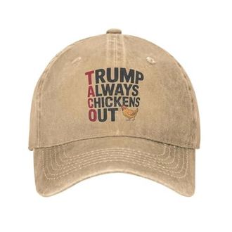 Generic Casquette de Baseball pour Hommes, Tendance Politique Taco Toujours la foutte Casquette de Baseball Casquettes lav&eacute;es Casquette Activit&eacute;s r&eacute;tro de Ple