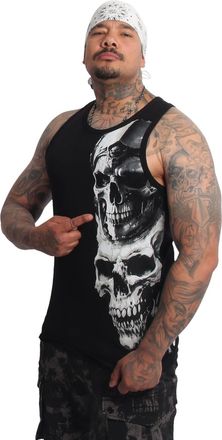 Yakuza Herren Mouth Slim Racer Tanktop Shirt