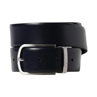 HUGO BOSS Homme, Accessoires, Noir, Taille: ONE Size Ceinture classique en cuir