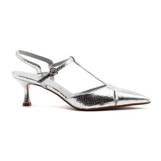 Sergio Levantesi Femme, Chaussures, Gris, Taille: 38 EU Escarpin Slingback Edvige