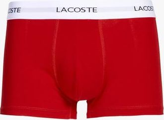 Lacoste Lot de trois boxers en coton mélangé