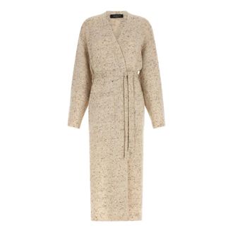 Fabiana Filippi Femme, Pulls, Beige, Taille: 36 FR Cardigan style robe