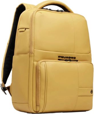 Piquadro Homme, Sacs, Jaune, Taille: ONE Size Wollem W129 Backpack