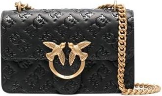Pinko Love One Mini DC Vitello Donna pinko 100074A1YB-Z99Q Nero