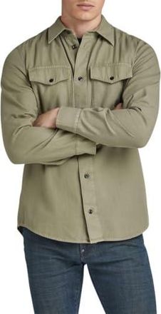 G-Star G-Star Homme Chemise Marine Slim, Vert (shamrock gd D24963-D454-B681), XS