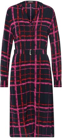 Basler Midi-Hemdblusen-Kleid BASLER blau