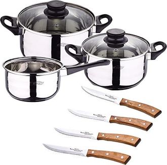 San Ignacio Packung Küchenutensilien, 5 Stück + 4 Stück Schlägerköpfe